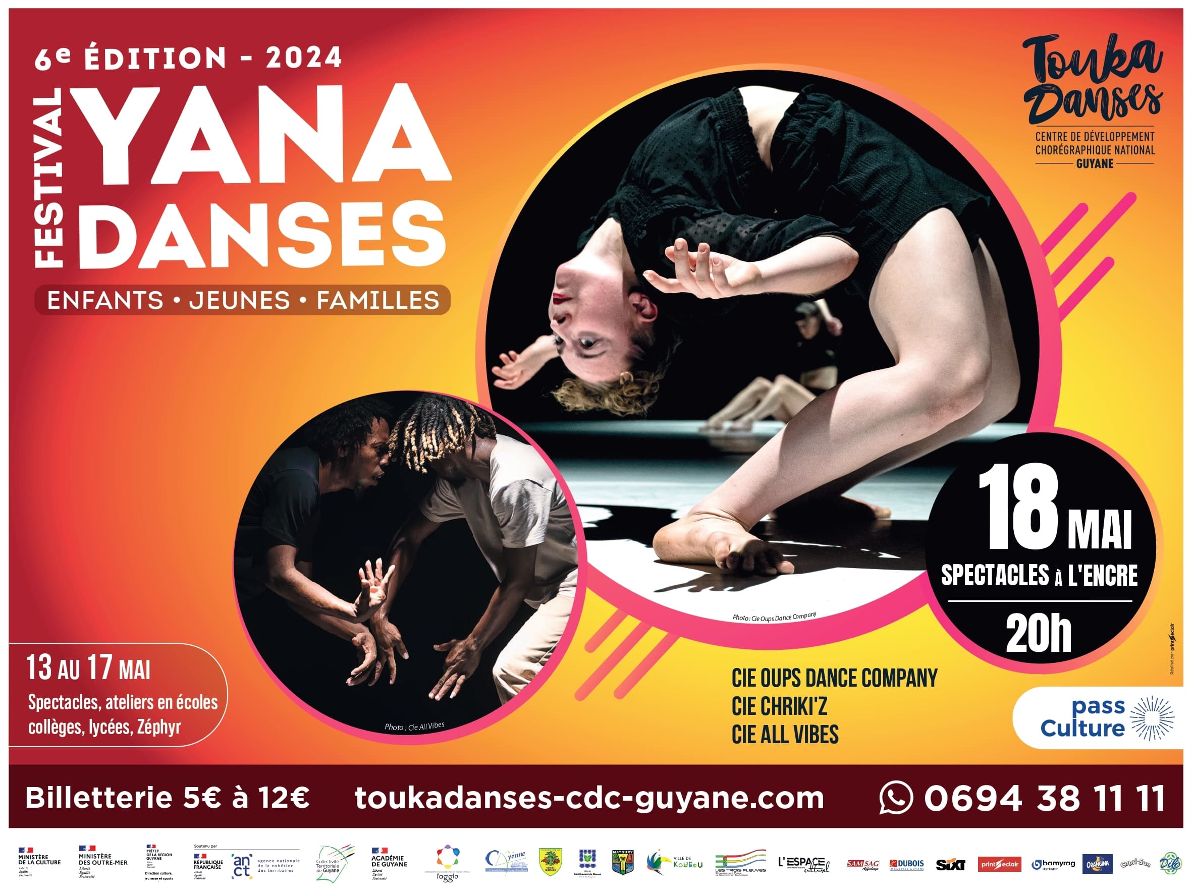 6ème édition du festival Yana Danses du 13 au 18 mai 2024 : un festival pour la jeunesse, les ...